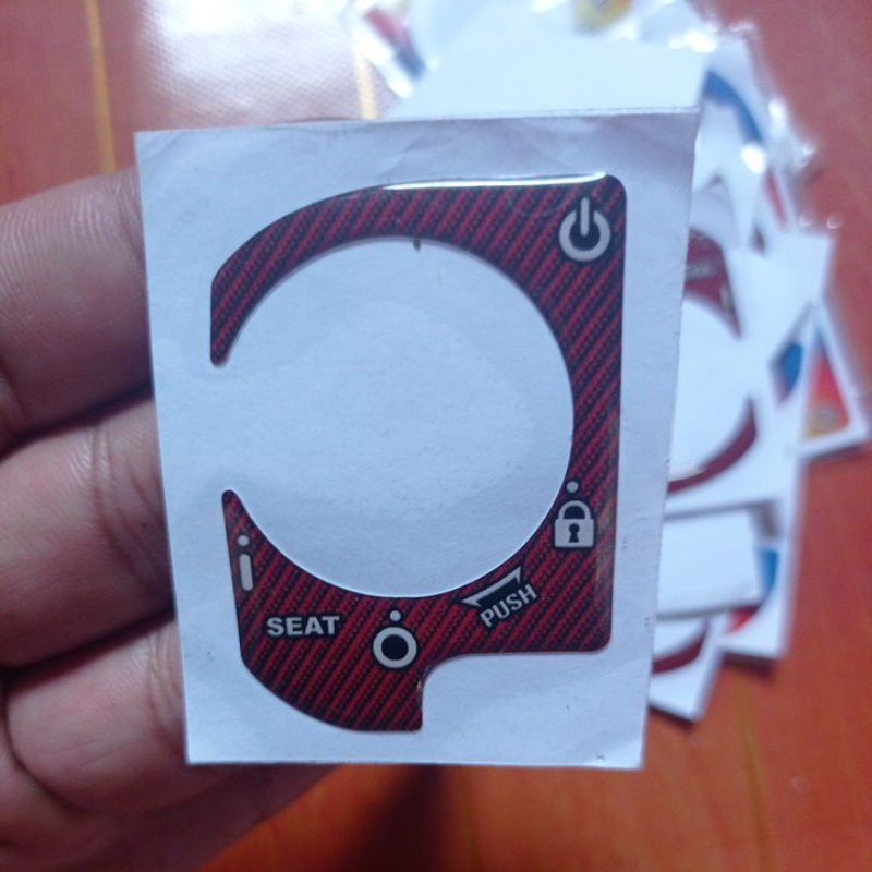 Jual STICKER EMBLEM TUTUP KUNCI KONTAK HONDA VARIO 150 KEYLESS | Shopee ...
