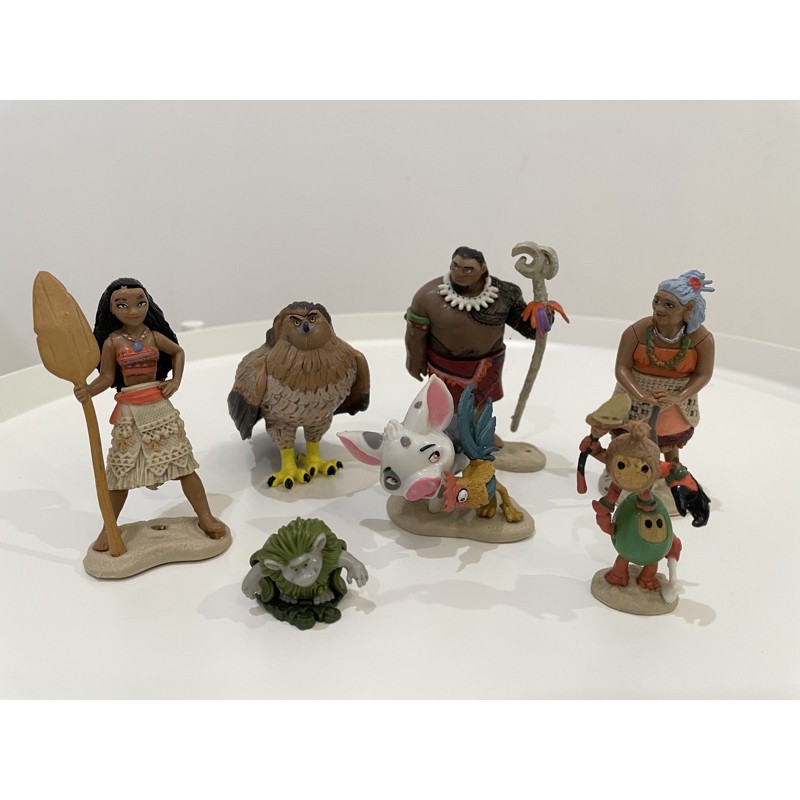 Jual Disney Asli Moana Figurine 1 set | Shopee Indonesia
