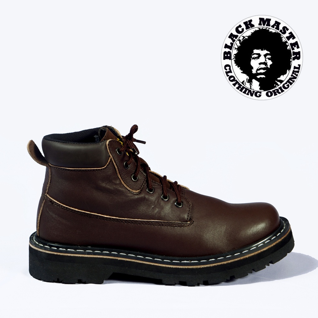 Jual BLACK MASTER Sepatu Boots Pria Rockers Black Stone | Shopee Indonesia