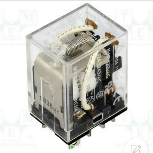 Jual Relay LY2N OMRON (With LED Lamp) 12V/24V/220V | Shopee Indonesia
