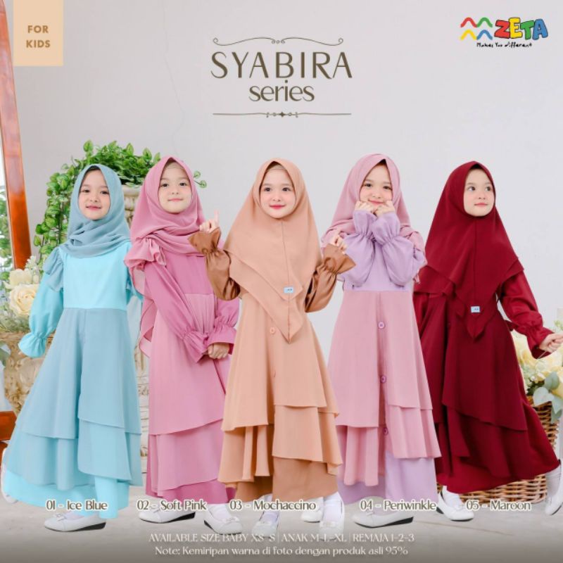 Jual Syabira Series Original Zeta Outfit | Shopee Indonesia