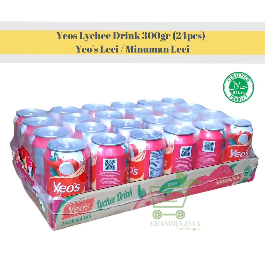 Jual Yeos Drink 300ml 24pcs / 1 dus Yeo's Minuman Kaleng / Yeos All ...