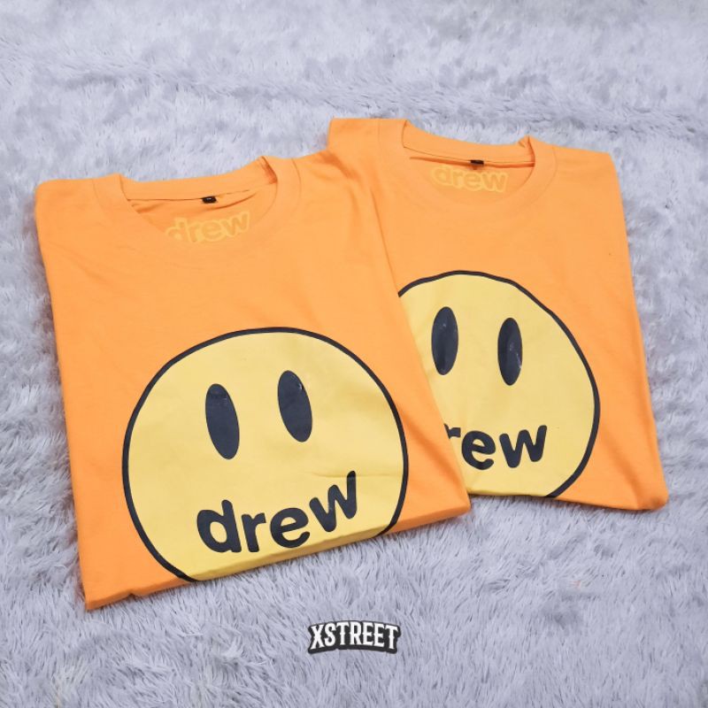 Jual TSHIRT DREW SMILEY FACE | Shopee Indonesia