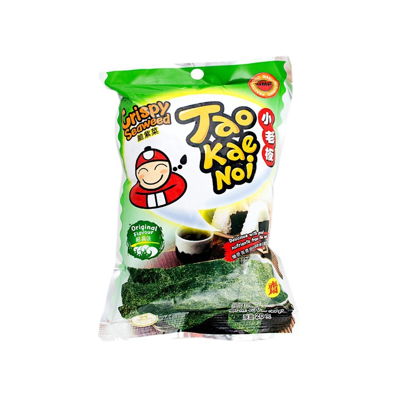 Jual SEAWEED SNACK | TAO KAE NOI CRISPY SEAWEED ORIGINAL | CEMILAN ...