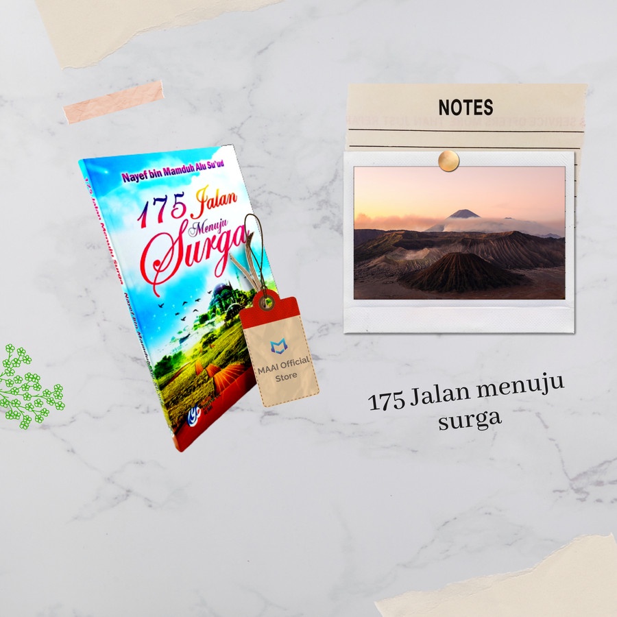 Jual Buku 175 Jalan Menuju akhirat taman taman Surga syurga Dhiyaul ...