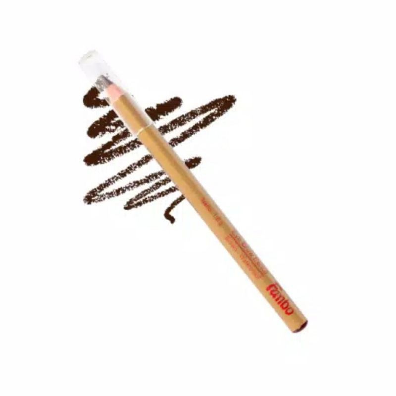 Jual Fanbo Gold Eyebrow pencil eye brow hitam coklat | Shopee Indonesia
