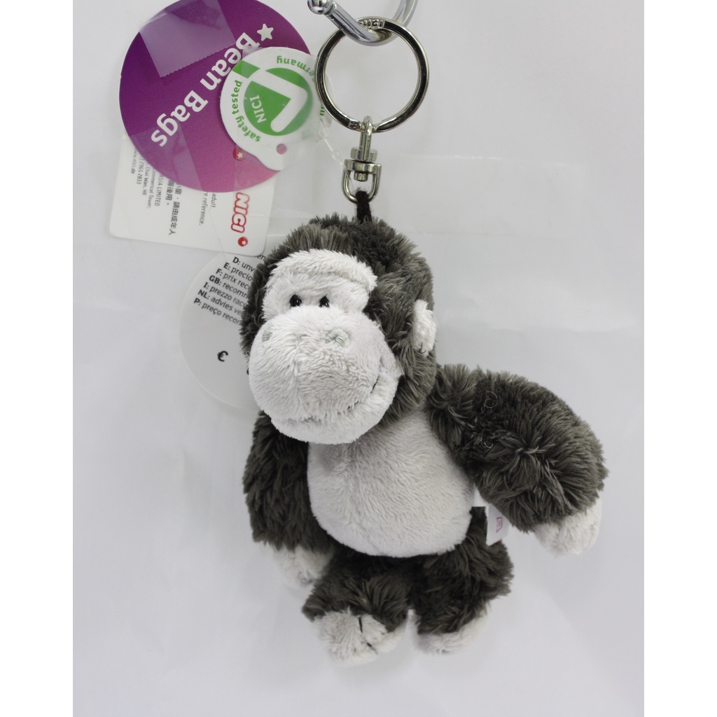 Jual NICI - BB Gorilla Keychain 10cm | Shopee Indonesia
