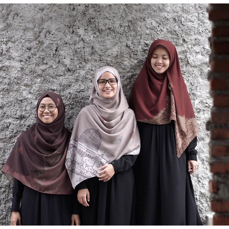 Jual KHIMAR AL - AQSHA. SERI 3. HIJAB ALILA | Shopee Indonesia