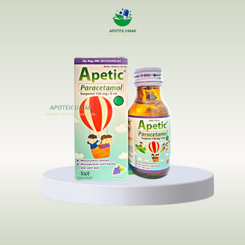 Jual Apetic Paracetamol Suspensi | Shopee Indonesia