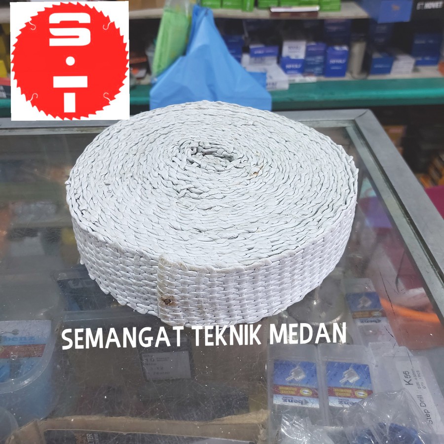 Jual FIBER ASBES PITA PACKING TAHAN PANAS 2" 2 INCH ASBES INSULATION ...