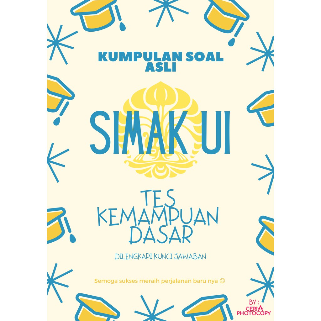 Jual KUMPULAN SOAL ASLI SIMAK UI TKD/TPS 2009-2019 | Shopee Indonesia