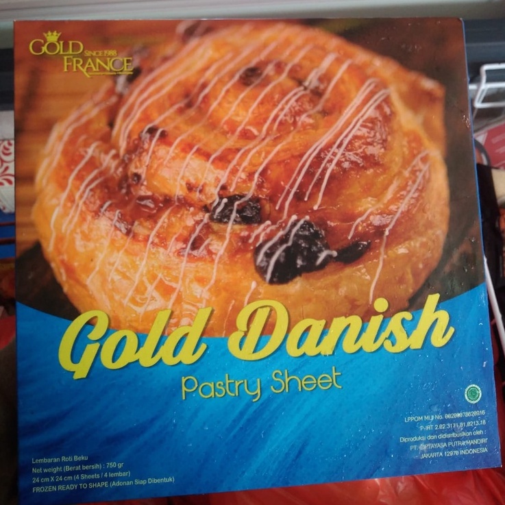 Jual Gold Danish Pastry Sheet | Shopee Indonesia