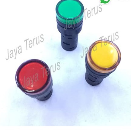 Jual Pilot lamp 16mm 24v/Pilot lamp/Pilot LED/Pilot lamp 24v/Pilot ...