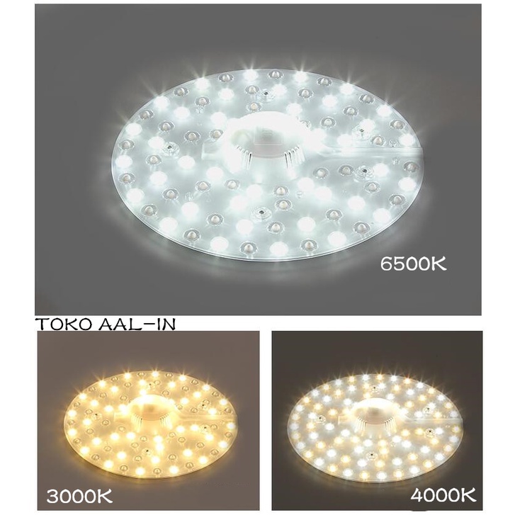 Jual Lampu TL ring LED/220Volt 3 Color / Lampu module plafon | Shopee ...