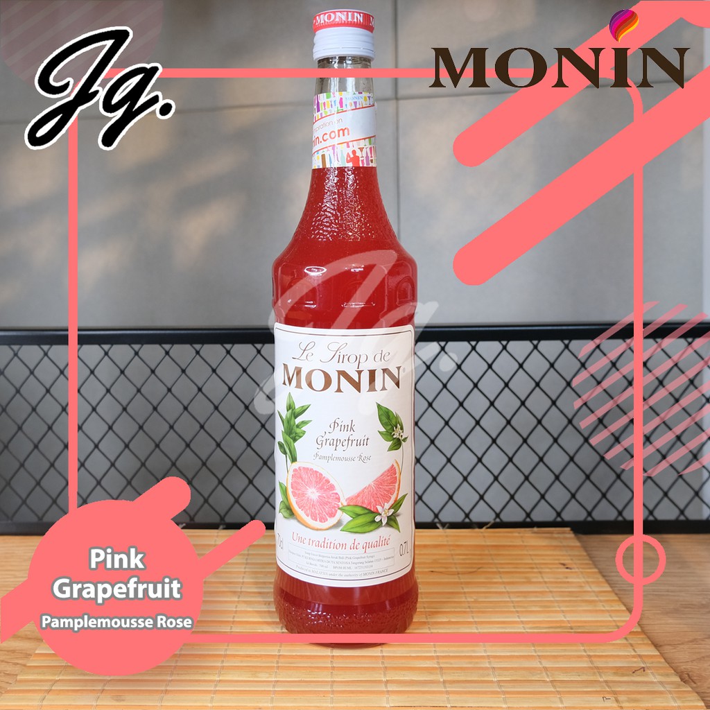 Jual SYRUP MONIN PINK GRAPEFRUIT 700 ml SIRUP PINK GRAPEFRUIT | Shopee ...