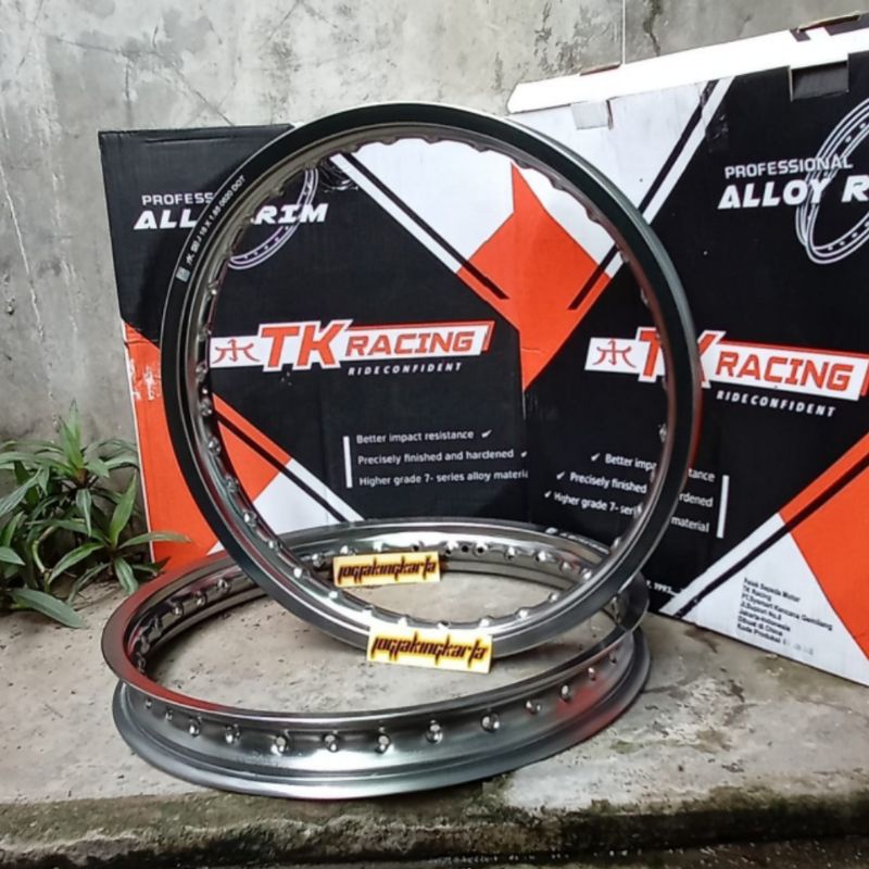 Jual VELG TK RACING RING 18 UKURAN 185/185 TITANIUM | Shopee Indonesia