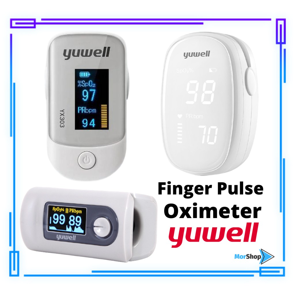 Jual Yuwell Finger Pulse Oximeter YX102 YX301 YX303 | Shopee Indonesia