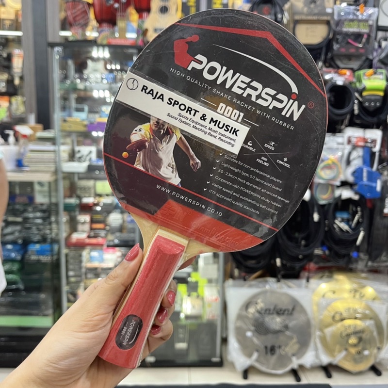 Jual BAT TENIS MEJA POWERSPIN 001 - ORIGINAL TABLE TENNIS BAT BET PING PONG 001 | Shopee Indonesia