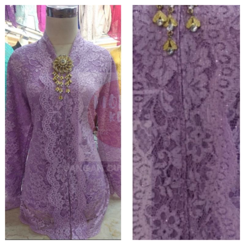 Jual Atasan kebaya encim modern//kebaya kartini taro//kebaya brukat ...