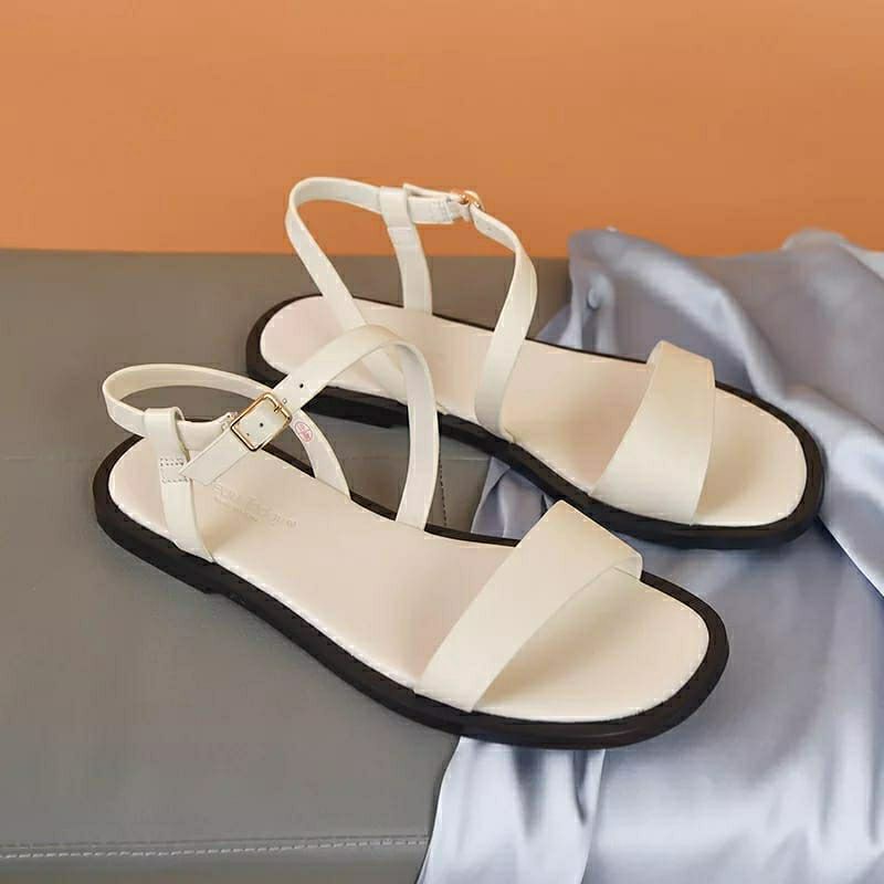 Jual ALLFAMILY.SHOOP SENDAL TEPLEK WANITA TALI SIMPLE TL03 | Shopee ...