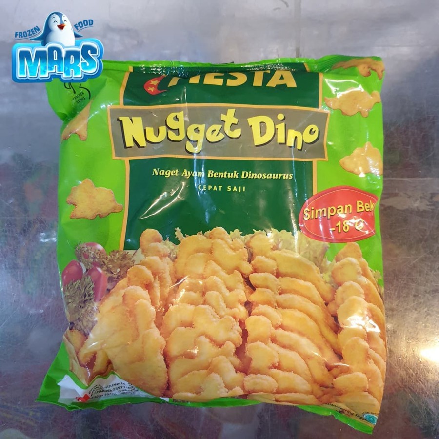 Jual FIESTA NUGGET DINO 500gr - CHICKEN NUGGET | Shopee Indonesia