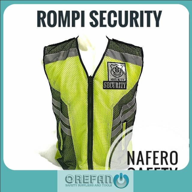 Jual ROMPI SECURITY SATPAM SERAGAM KEAMANAN BAHAN JARING DOUBLE ...