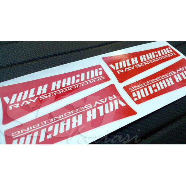 Jual Sticker Decal Velg Volk Racing | Shopee Indonesia