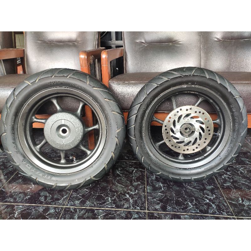 Jual Velg Scoopy Ring 12 Original Komplit ban dan cakram cocok buat ...