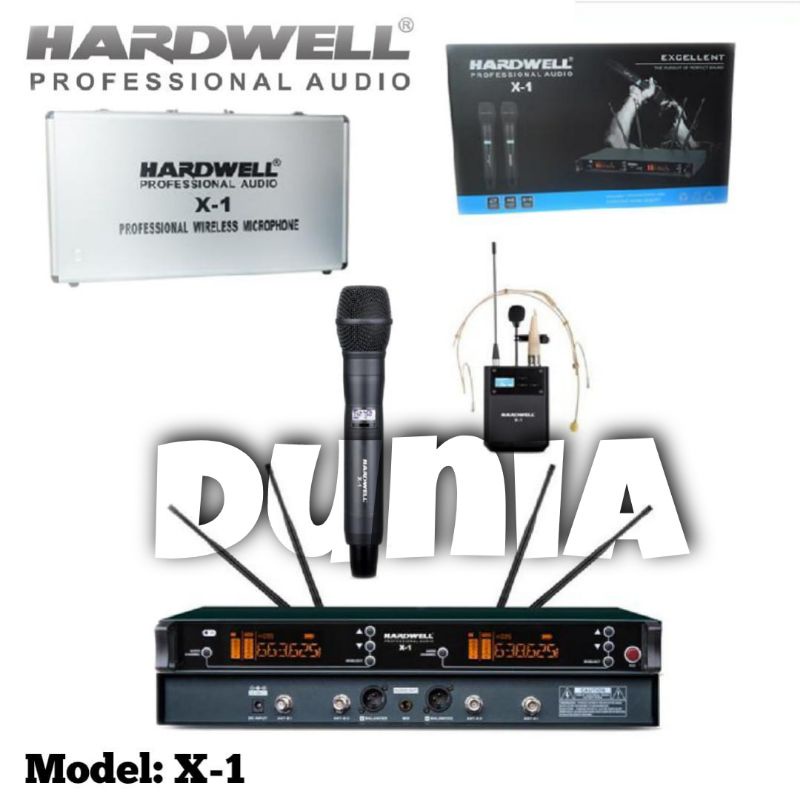 Jual Mic Wireless Hardwell X1 Original Pegang Jepit Headset | Shopee ...