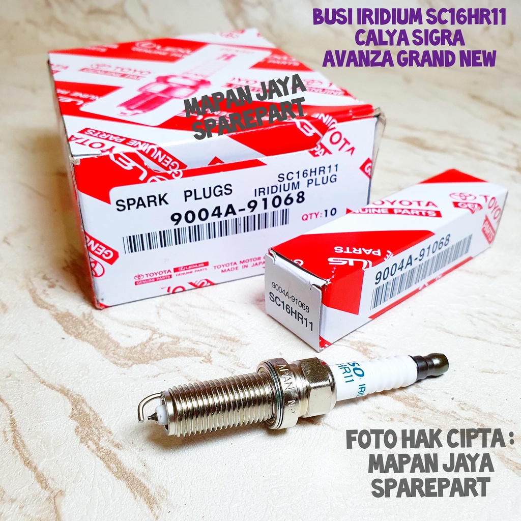 Jual BUSI IRIDIUM (GRADE A) AVANZA XENIA 2016 / CALYA / SIGRA 1.2 / ALL ...