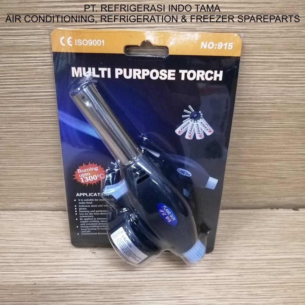 Jual Hand Torch HT-915 Flame Gun SUPERLAS - Las Blow REDGAS - Kepala ...