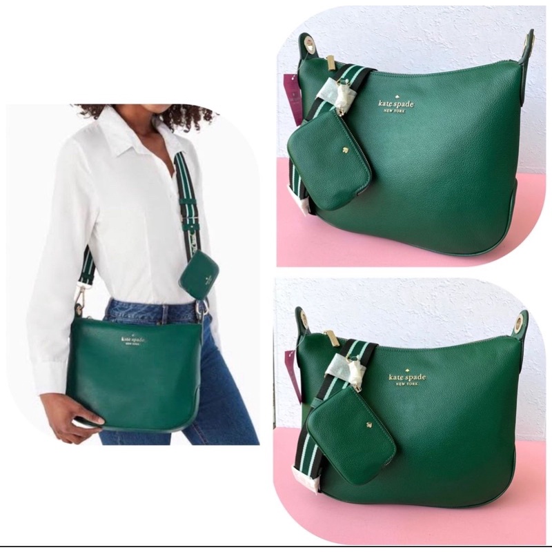 Jual Kate Spade Rosie Crossbody Deep Jade Green | Shopee Indonesia