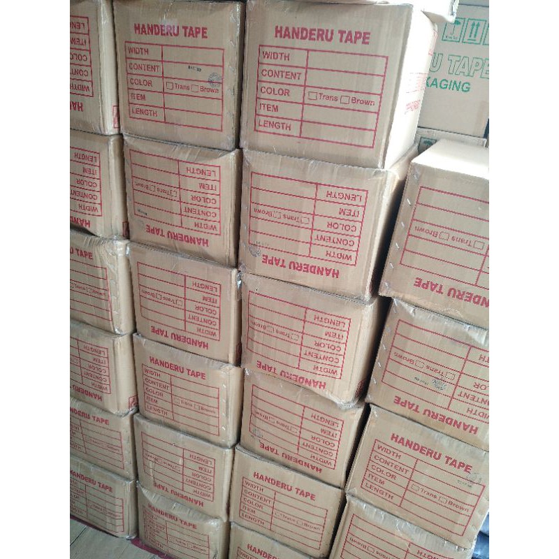 Jual KDM_24 LAKBAN BENING COKLAT 1DUS 45mm x 100 Yard 45 MICRON 1 Dus ...