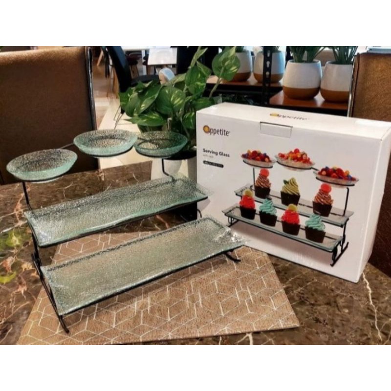 Jual Tempat saji kaca,serving glass informa | Shopee Indonesia