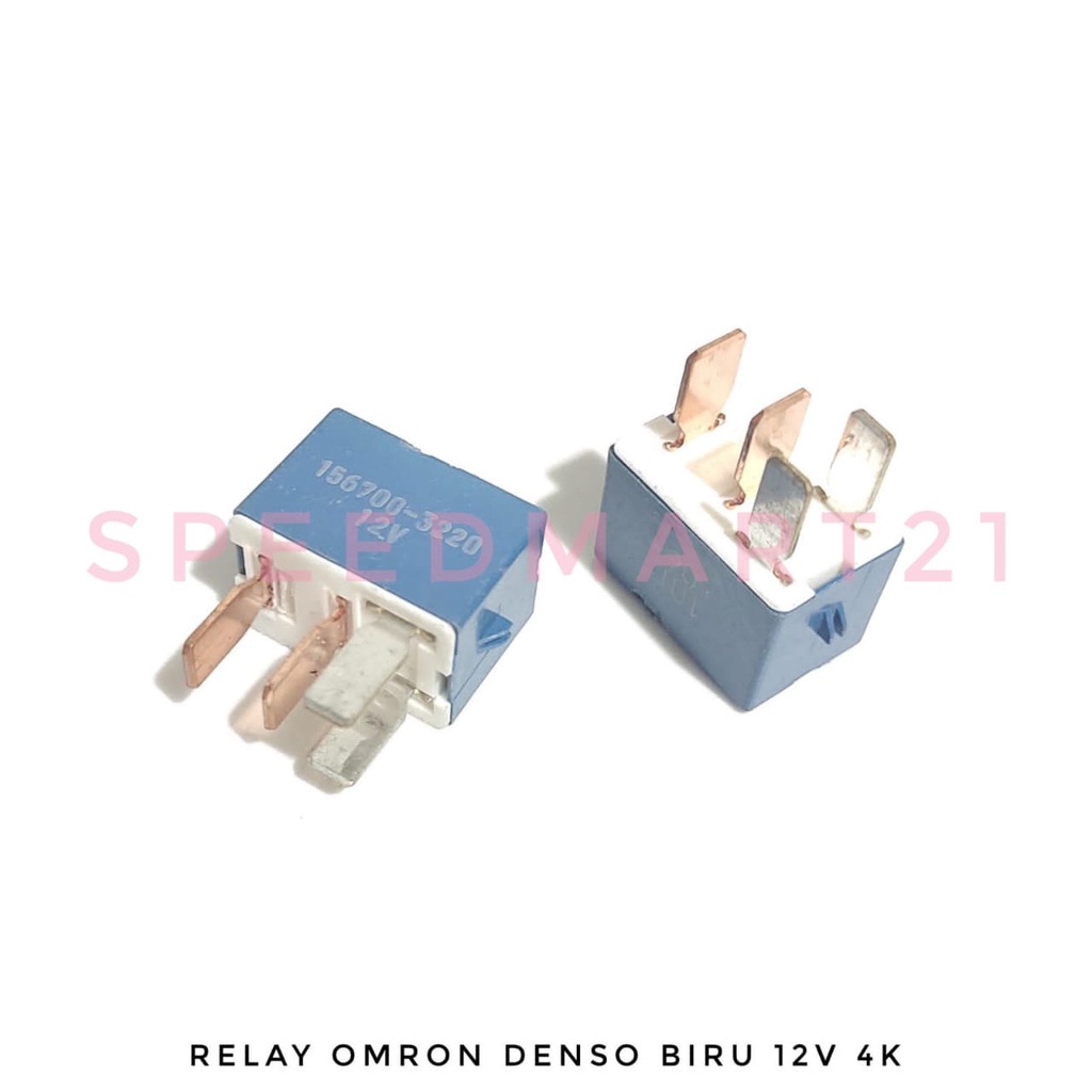 Jual RELAY OMRON BIRU 4K 12V DENSO | Shopee Indonesia