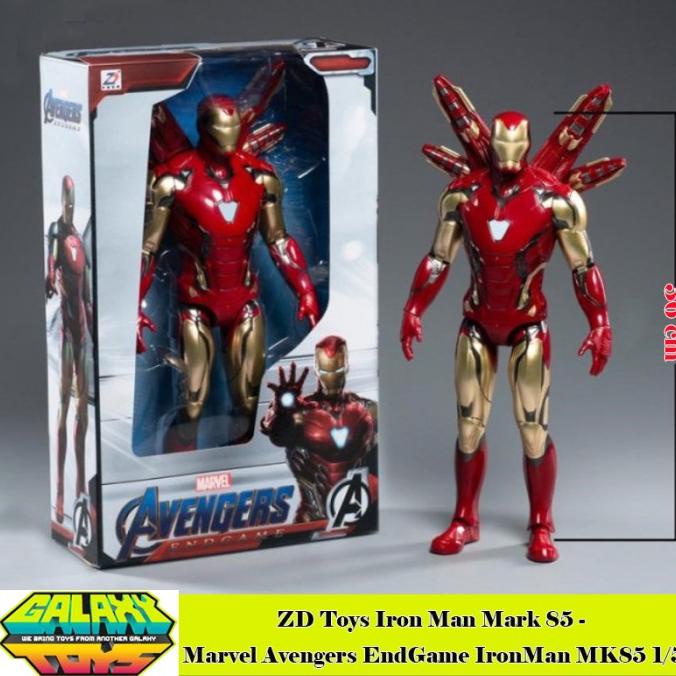 Jual ZD Toys Iron Man Mark 85 - Marvel Avengers EndGame IronMan MK85 1/5 | Shopee Indonesia