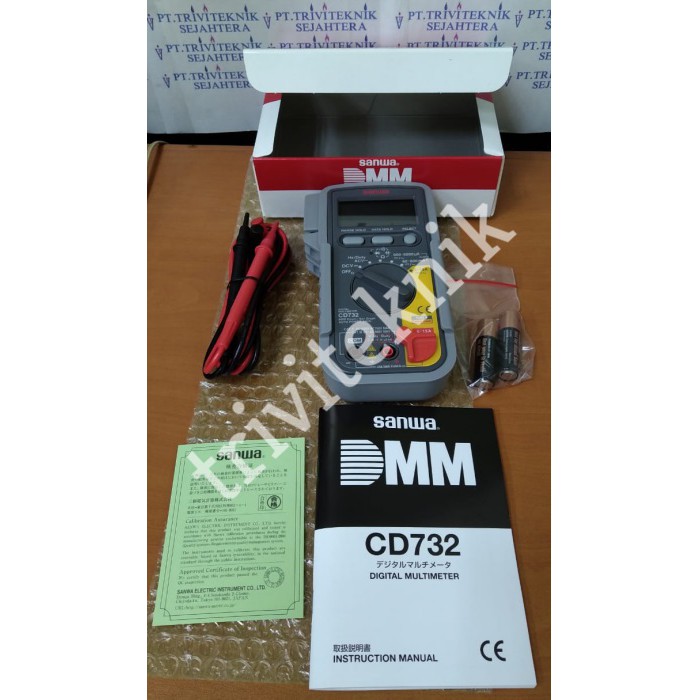 Jual digital multimeter high speed bar graph SANWA CD732,alat ukur ...