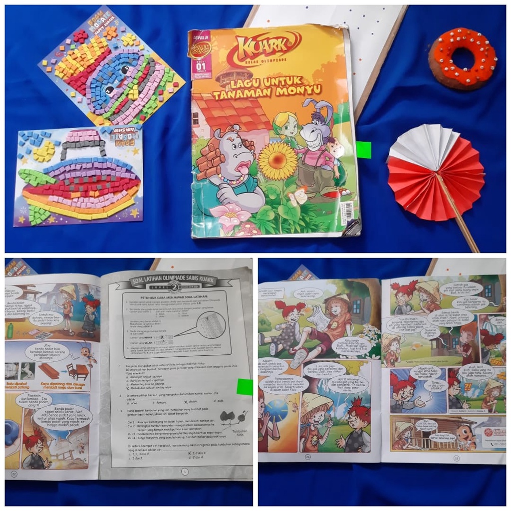 Jual Kuark kelas olimpiade level II Edisi 1 tahun X Lagu untuk Tanaman ...