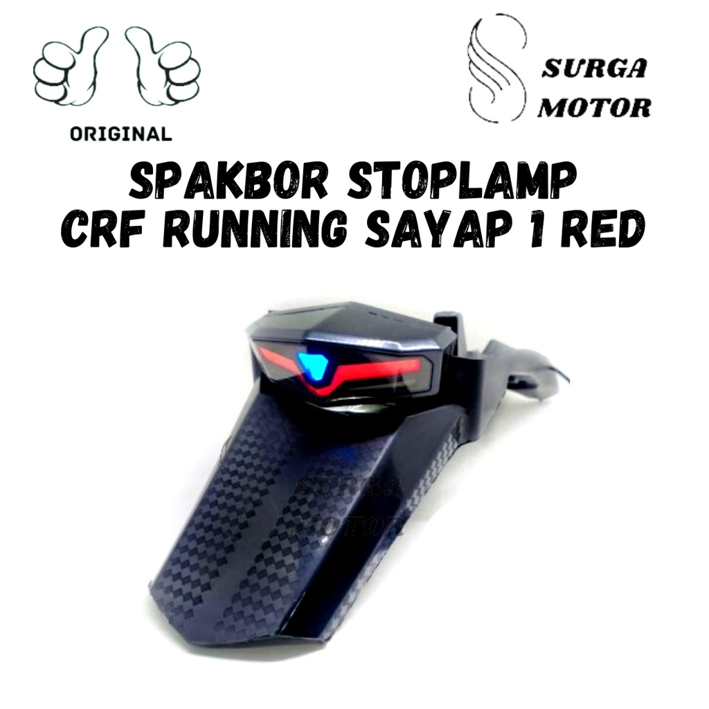 Jual VARIASI SAMBUNGAN BUNTUT SPAKBOR SLEBOR SONAR STOPLAMP BELAKANG CRF150 KLX150 WR155 SRX ...