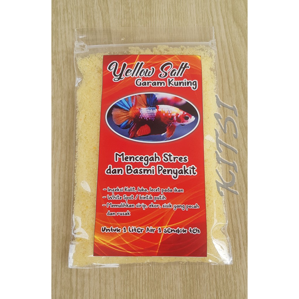 Jual GARAM IKAN GARAM KUNING IKAN HIAS - YELLOW SALT - ANTI STRES PADA ...