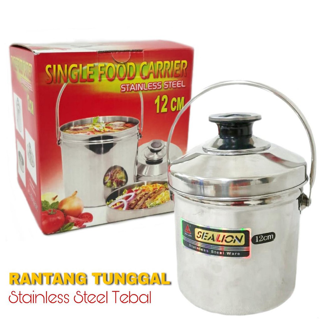 Jual RANTANG TUNGGAL STAINLESS TEBAL RANTANG SOTO RANTANG BAKSO ...