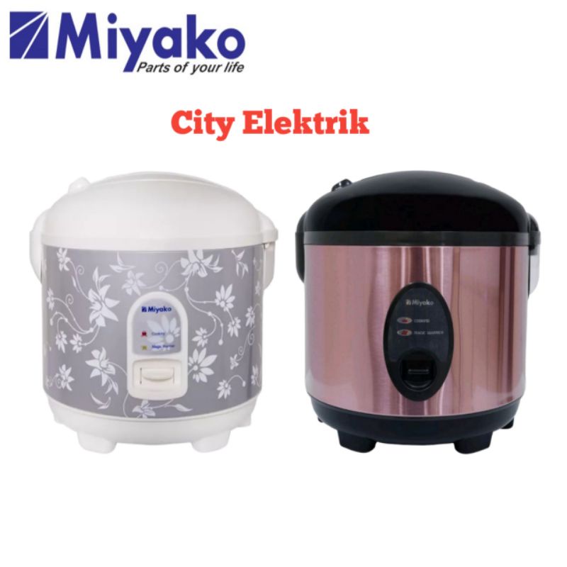 Jual Rice Cooker / Magic Com Miyako MCM 528 1.8L Garansi Resmi | Shopee ...