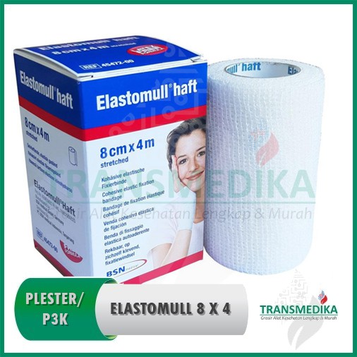 Jual Elastomull haft 8cm x 4m elastomul 8x4 Perban/ ELASTIC BANDAGE ...