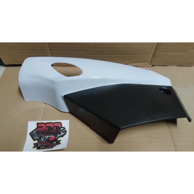 Jual box aki yamaha fiz r warna putih tutup aki Yamaha fiz r putih ...
