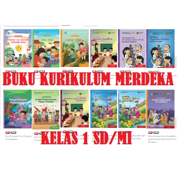 Jual BUKU PAKET SD KELAS 1 KURIKULUM MERDEKA K21 KURIKULUM PENGGERAK | Shopee Indonesia