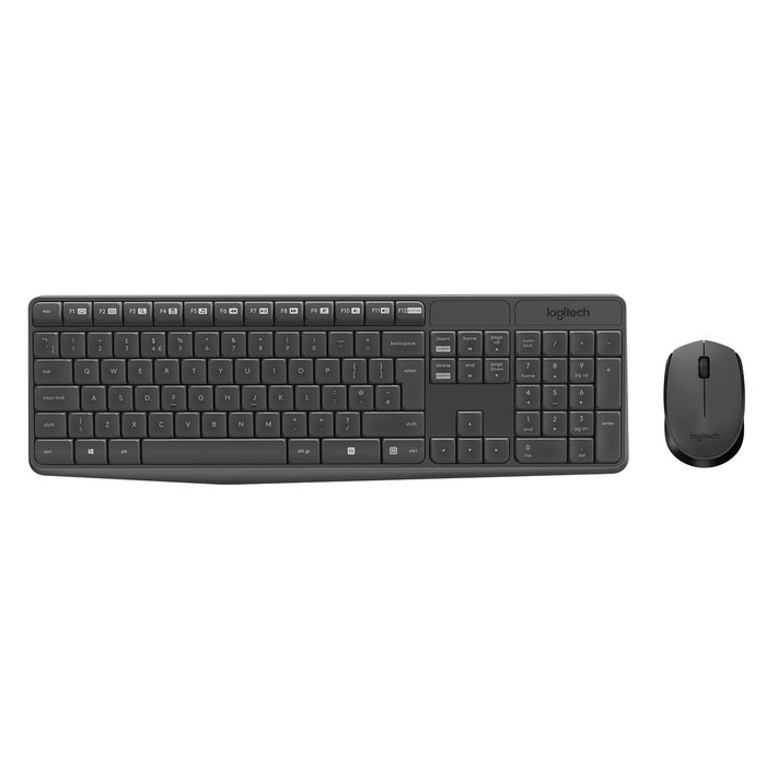 Jual LOGITECH WIRELESS COMBO KEYBOAD MOUSE MK235 MK 235 NEW | Shopee Indonesia