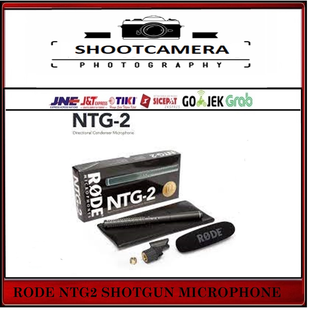 Jual RODE NTG2 SHOTGUN MICROPHONE - GARANSI RESMI | Shopee Indonesia
