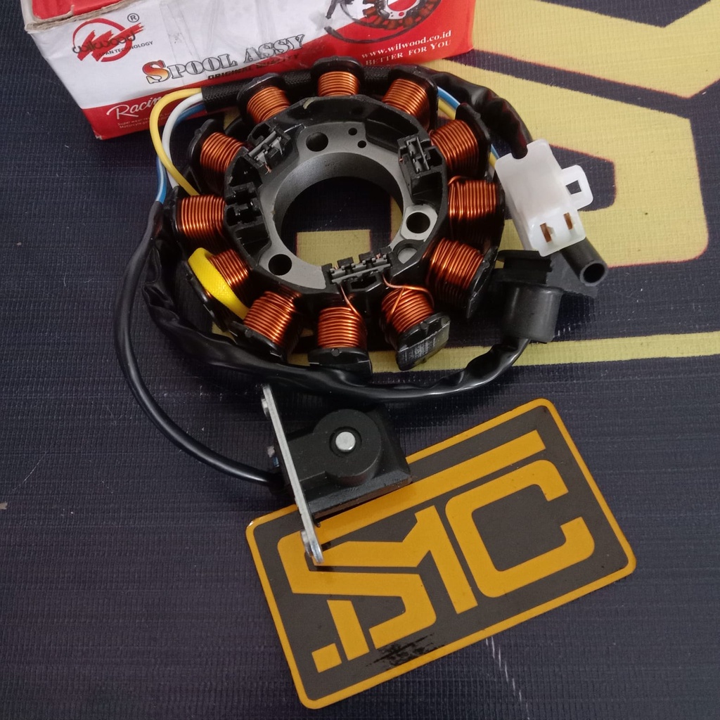 Jual Spool Spull Assy Spul Magnet Stator Assy Honda Vario 110 2009 Lama Karbu - Click 110 Old ...