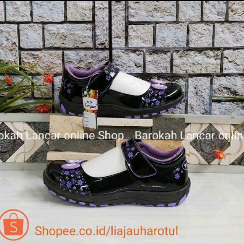 Jual SEPATU ANAK CEWEK TK WARNA VIRGIN PITA 26-30 KLB 02 SPORTY ...