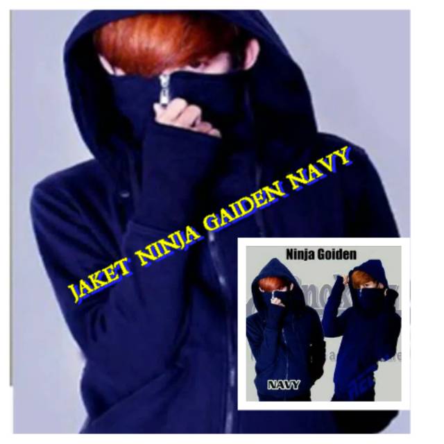Jual JAKET NINJA GAIDEN NAVY GRADE OFFICIAL | Shopee Indonesia